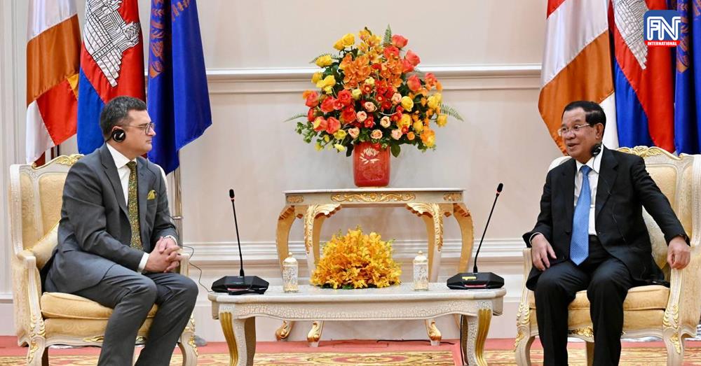 PM Hun Sen Receives Ukrainian FM