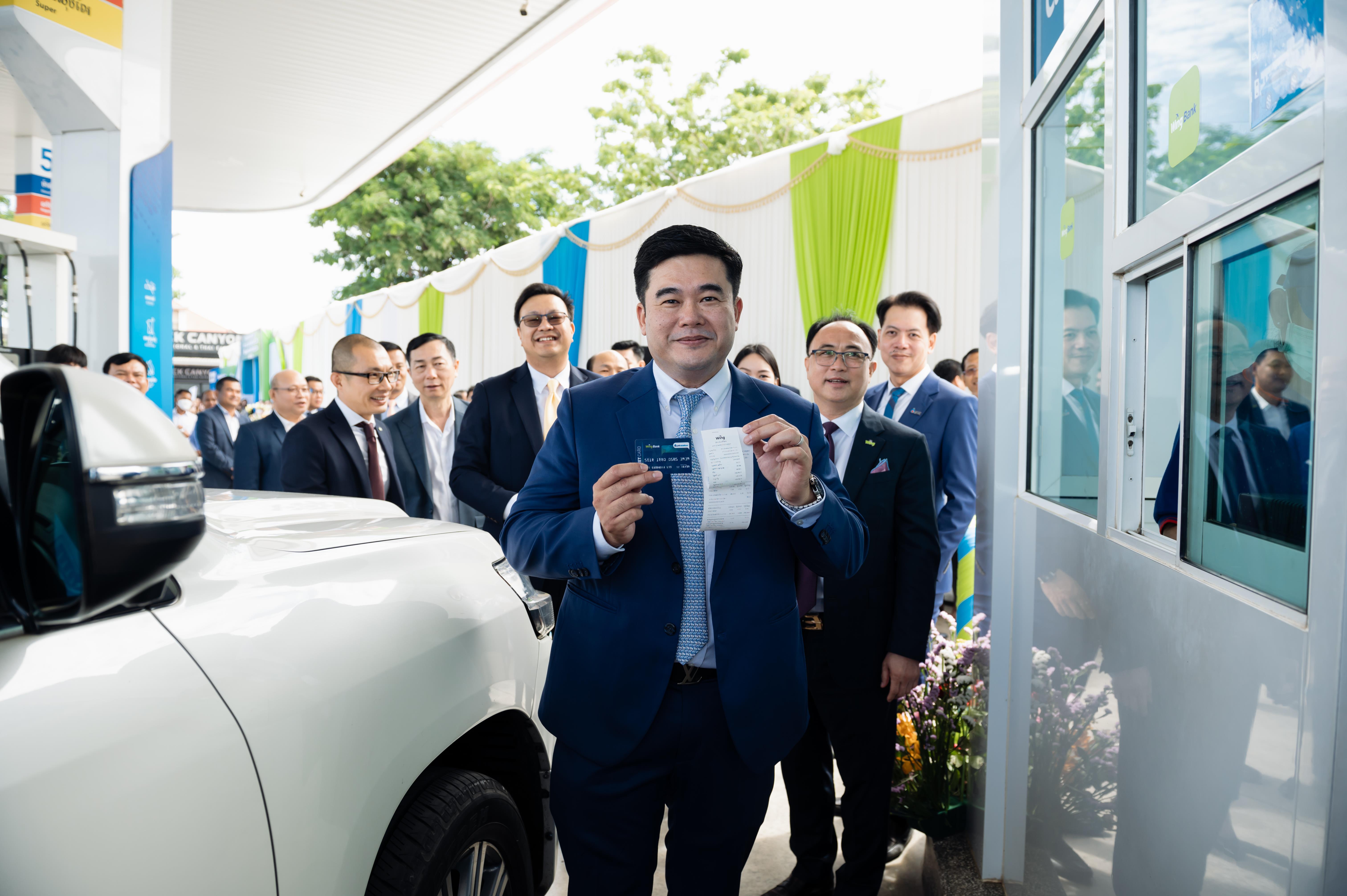 Wing Bank and PTT Cambodia Unveil PTT Fleet Card