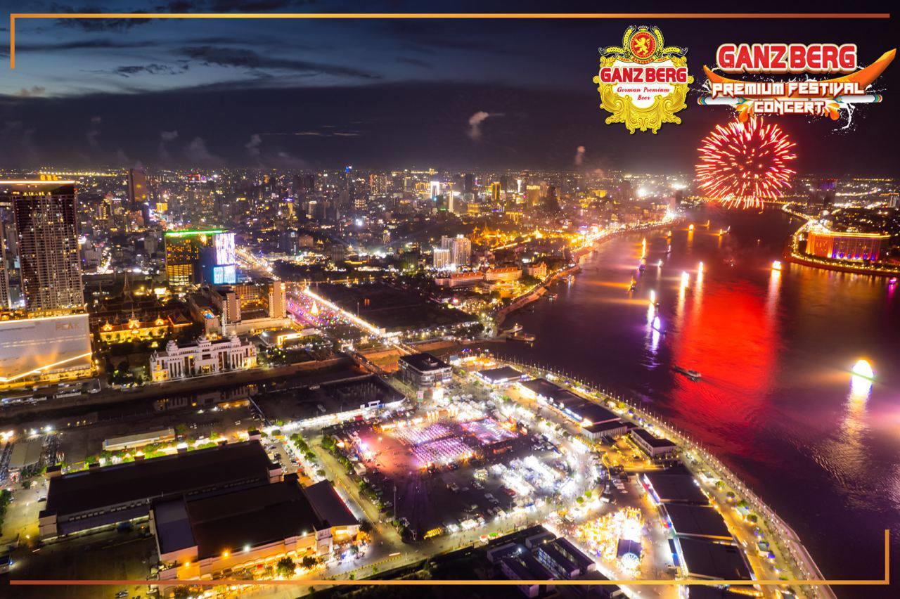 GANZBERG រៀបចំការប្រគុំតន្ត្រីខ្នាតយក្សឆ្លងឆ្នាំ ៣ទីតាំងតំណាលគ្នា