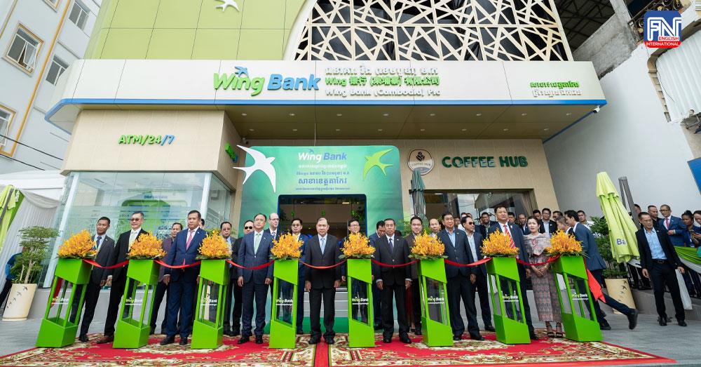 Wing Bank Officially Launches Its 22nd Office in Takeo Provincial Town