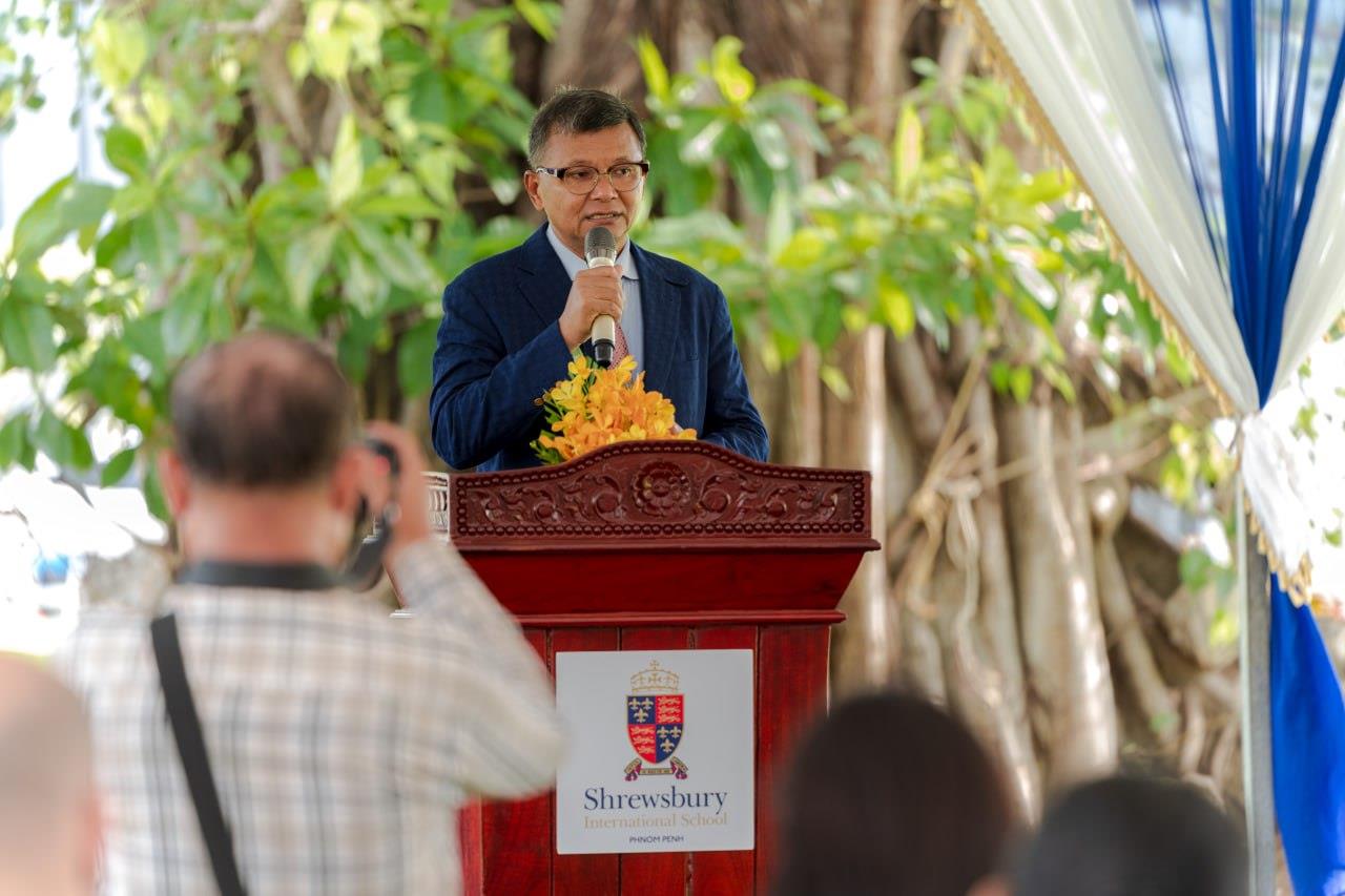 ពិធីបើកសម្ពោធសាលាបឋមសិក្សាថ្មីរបស់សាលាអន្តរជាតិ Shrewsbury នៅភ្នំពេញ ...